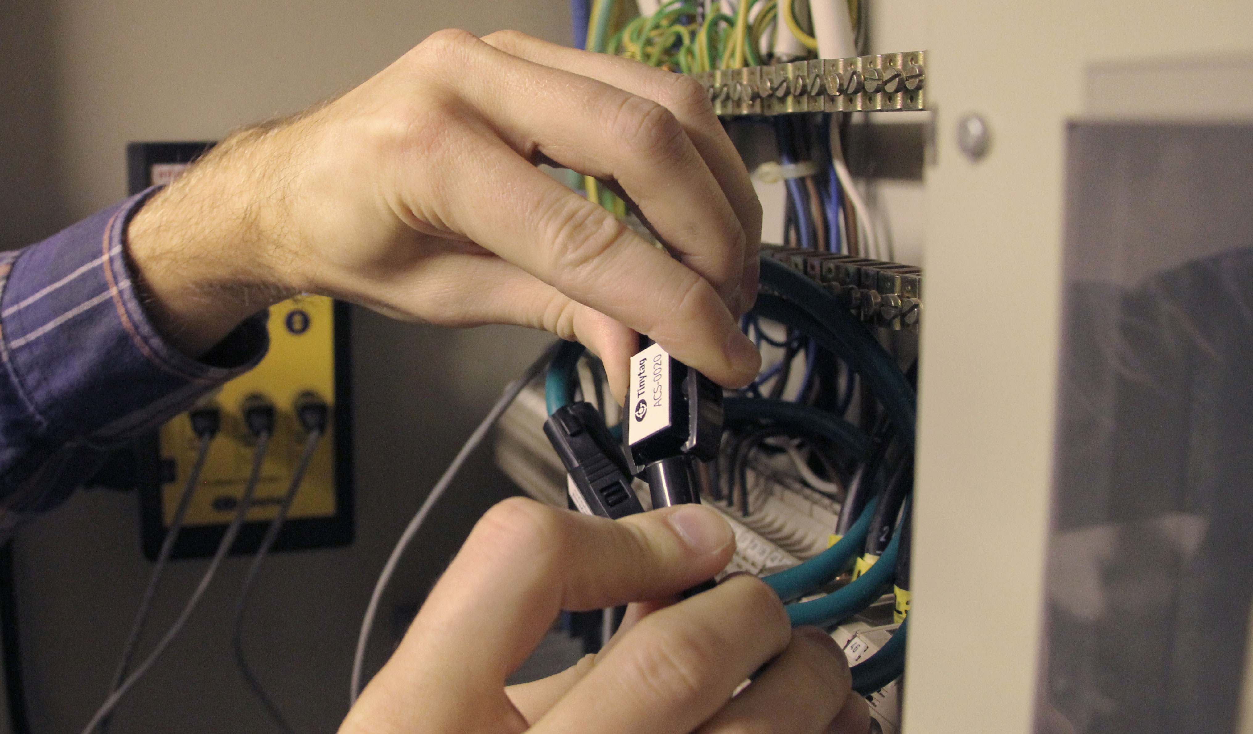 Installation av dataloggers - Intab