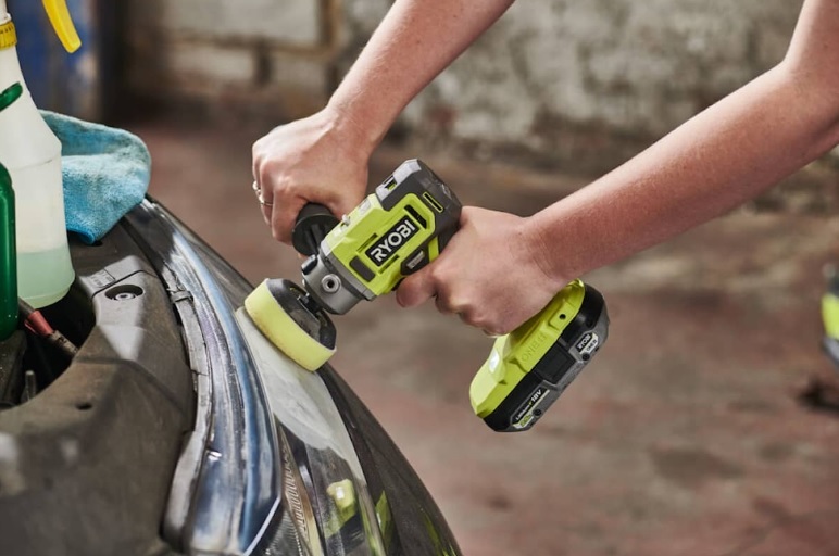 Ryobi RDP18-0 Detalj poler/slipmaskin