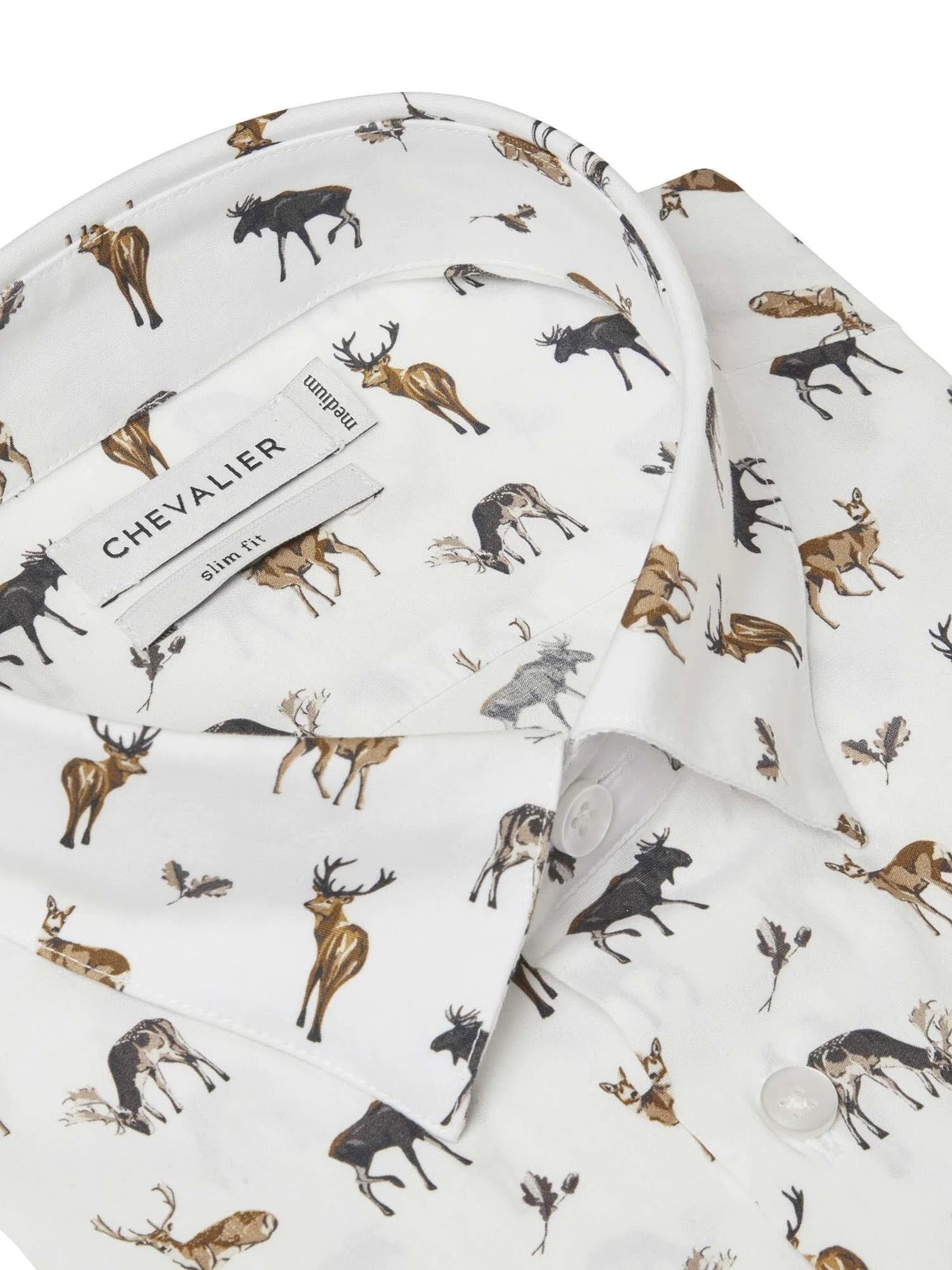 Danson Contemporary Fit Shirt Chevalier - Royal Family Print
