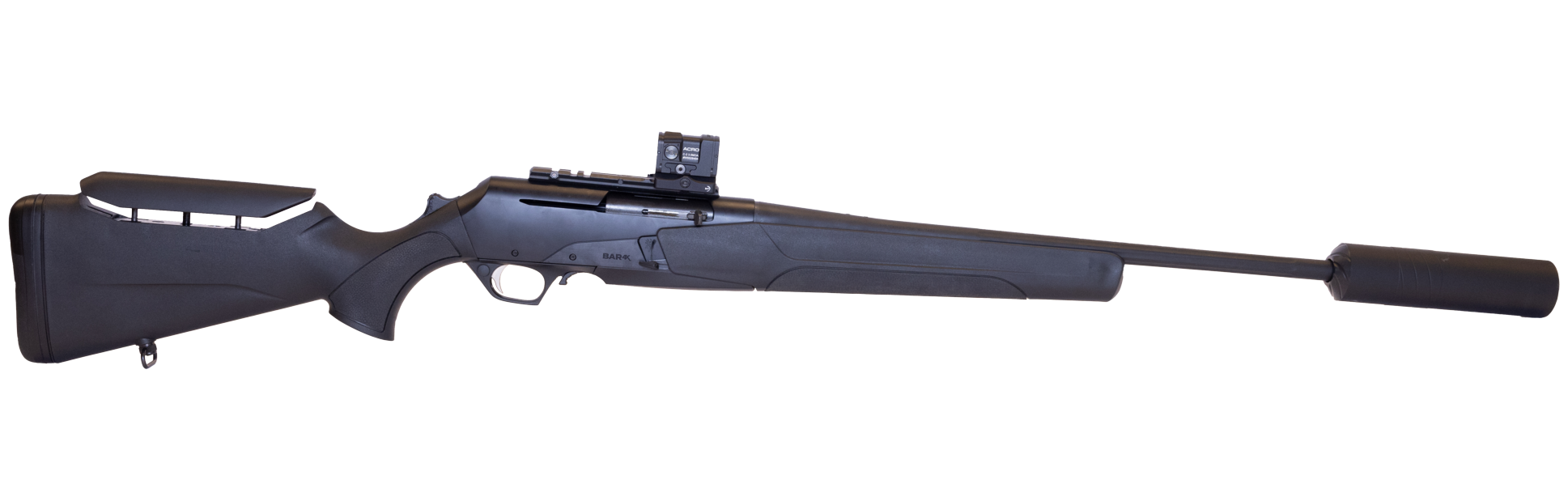 Browning Bar 4X Hunter comp + Aimpoint Acro c-2 + Iridium semi