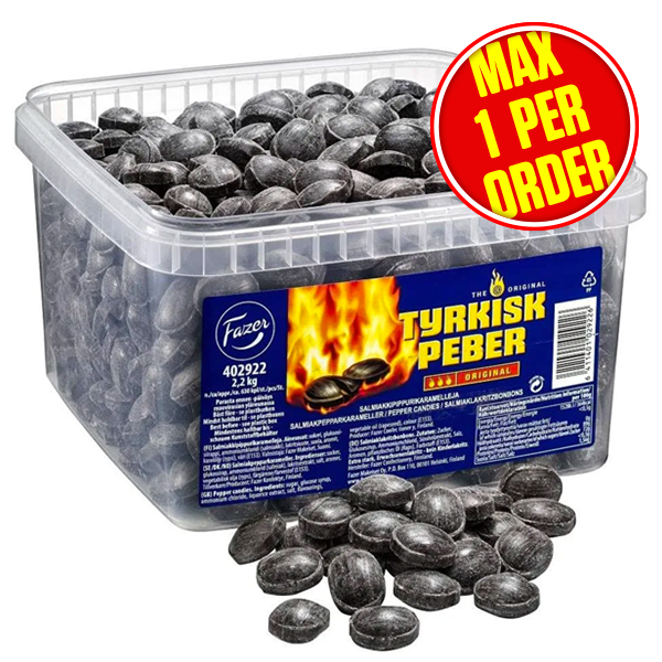 Tyrkisk Peber 2,2kg
