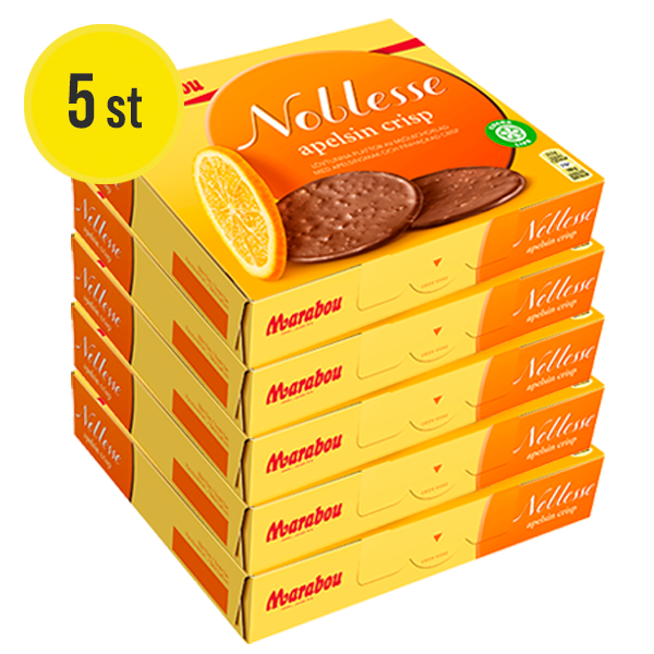 5st – Noblesse Apelsin 150g – Lösgodis