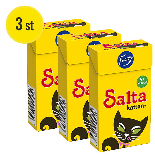 3st - Salta Katten Tablettask 38g