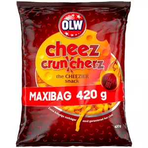 OLW Maxibag Cruncherz Flamin' Hot 420g