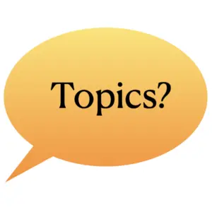 Topics of interest for you in 2025?