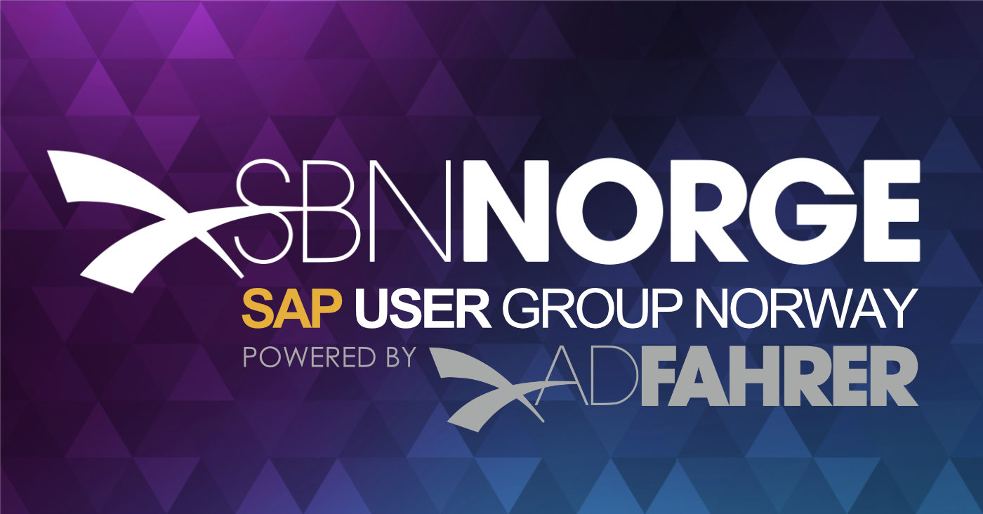 SBN - SAP brukerforening - Anerkjent av SAP